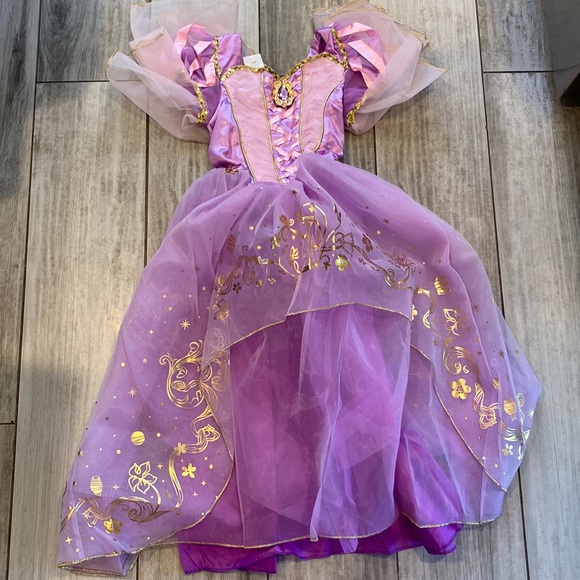 Disney | Costumes | New Disney Princess Girls Rapunzel Tangled Costume ...